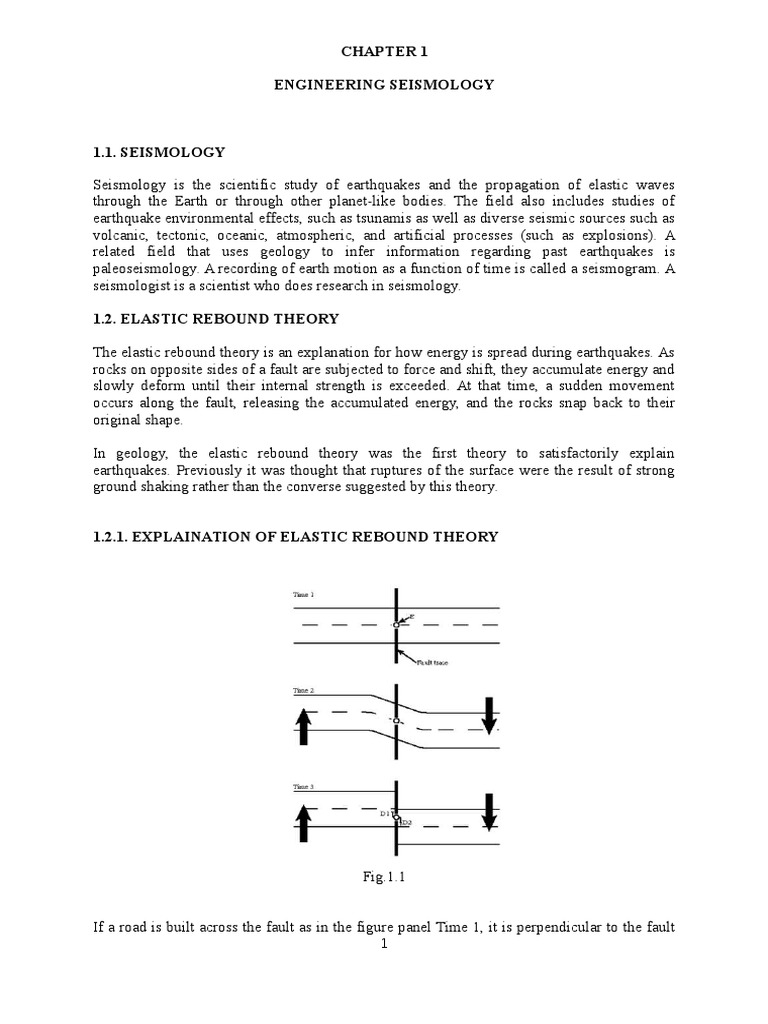 Engineering Seismology | PDF | Earthquakes | Plate Tectonics