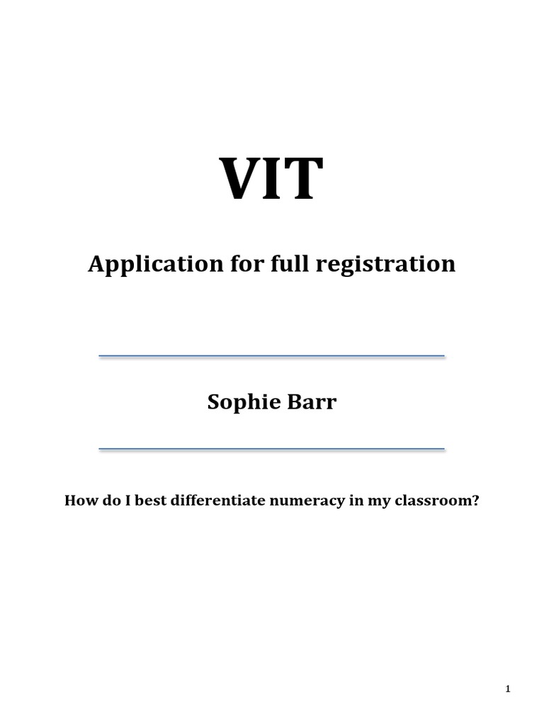 Vit Registration | PDF | Fraction (Mathematics) | Percentage