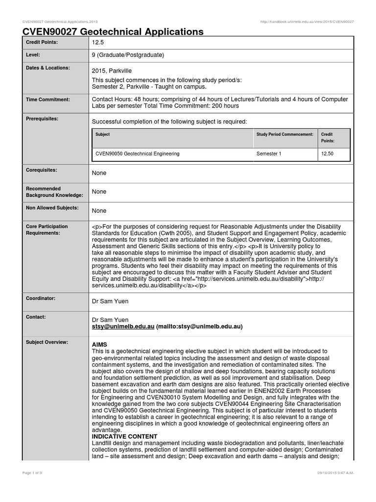 Geotechnical Applications | PDF | Design | Geotechnical Engineering