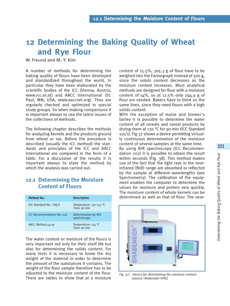Determining Baking Quality of Wheat | PDF | Dough | Flour