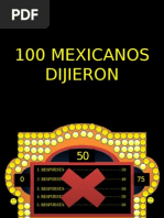 100 Mexicanos Dijeron | PDF
