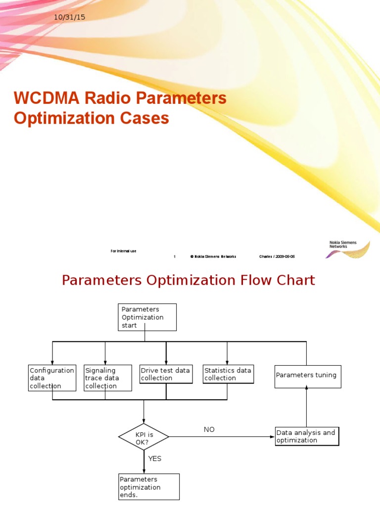 (Huawei) WCDMA Radio Parameters Optimization Cases | PDF | Mobile Technology | Networks