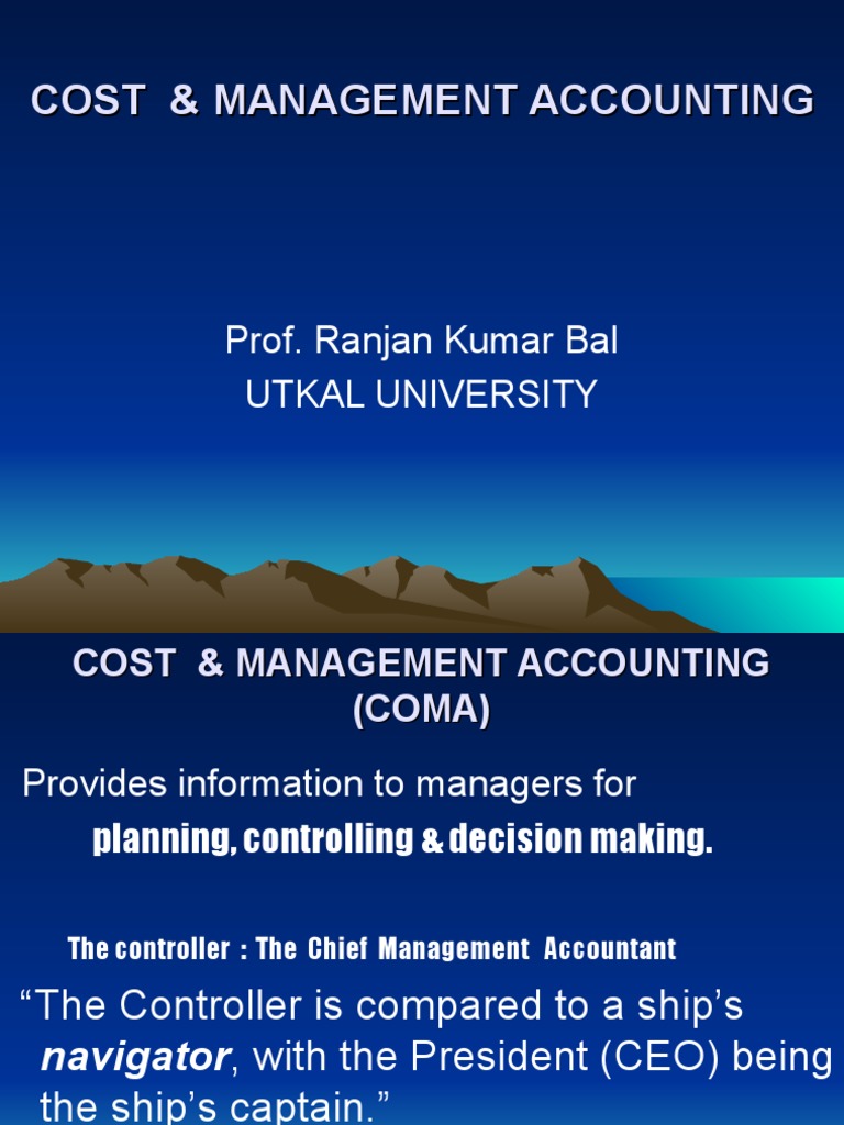 Cost & Management Accounting | PDF | Cost Accounting | Inventory