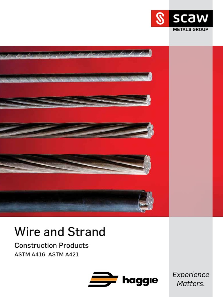 Construction Products ASTM A416 ASTM A421 | PDF | Prestressed Concrete ...