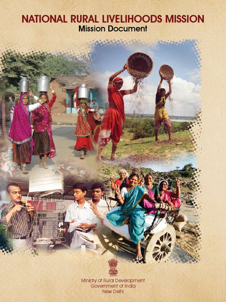 NRLM Mission Document | PDF | Society | Poverty