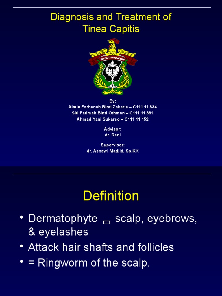Tinea Capitis | PDF | Hair Loss | Integumentary System
