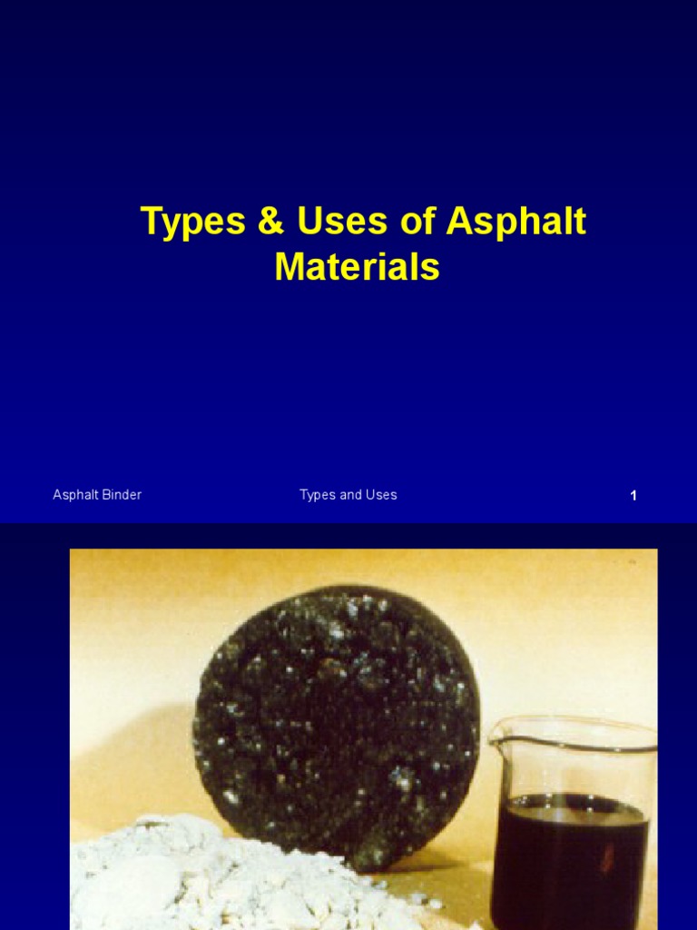 Asphalt Presentation | PDF | Asphalt | Oils