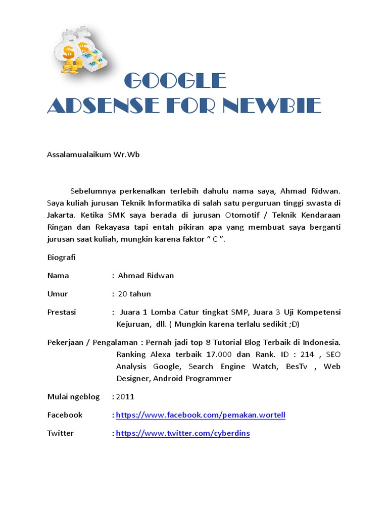 Panduan Google Adsense | PDF