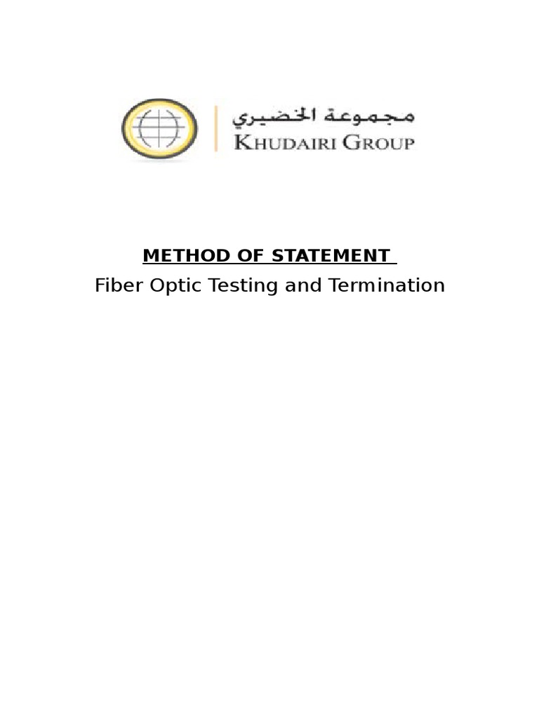 Fiber Optic Testing and Splicing Guide | PDF | Optical Fiber ...