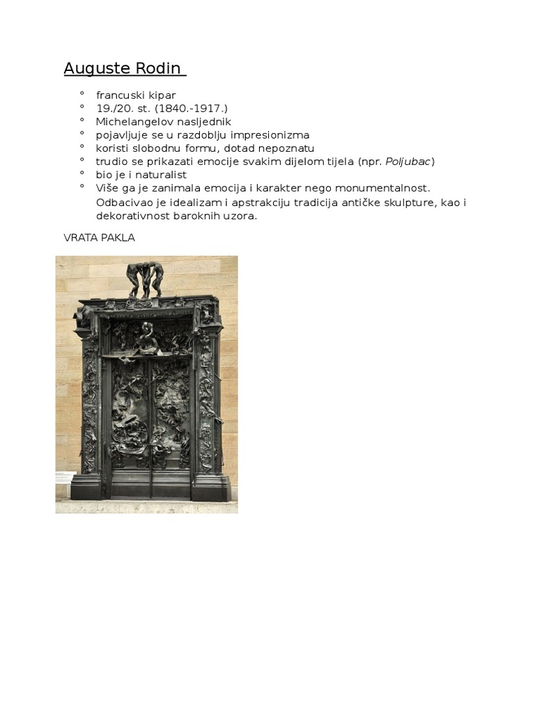 Auguste Rodin | PDF