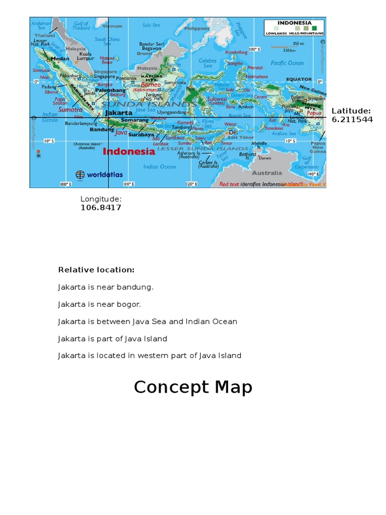 Jakarta's Geographic Location Overview | PDF