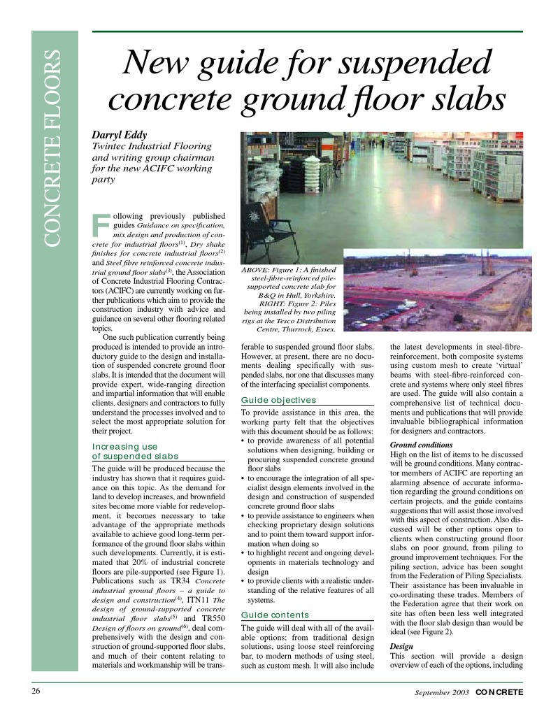 Suspended Slab | PDF | Concrete | Deep Foundation