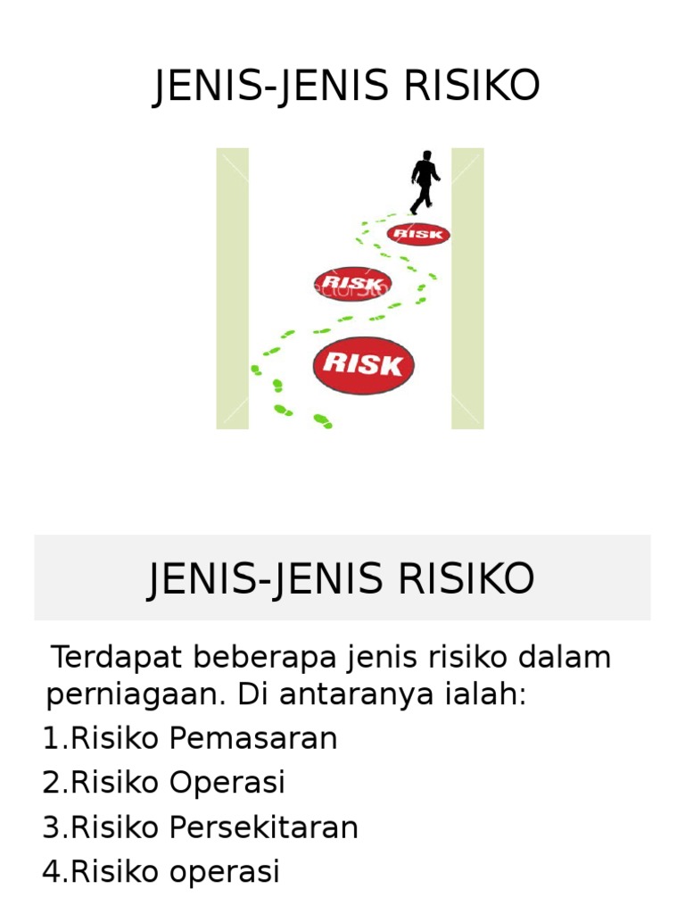 Jenis-Jenis Risiko | PDF