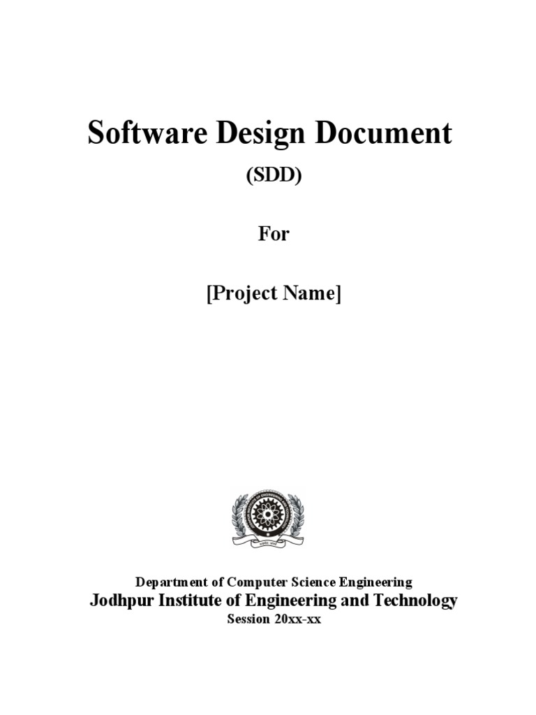 JIET SDD Template Final | PDF | Parameter (Computer Programming ...