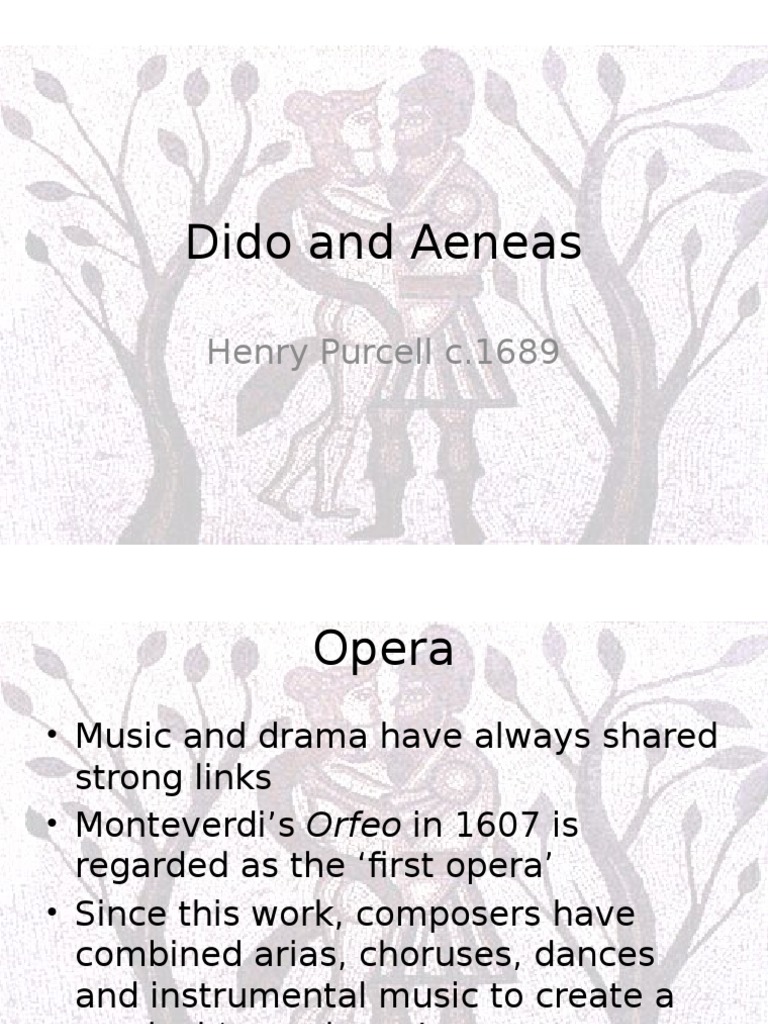 Dido and Aeneas | PDF | Opera | Aria