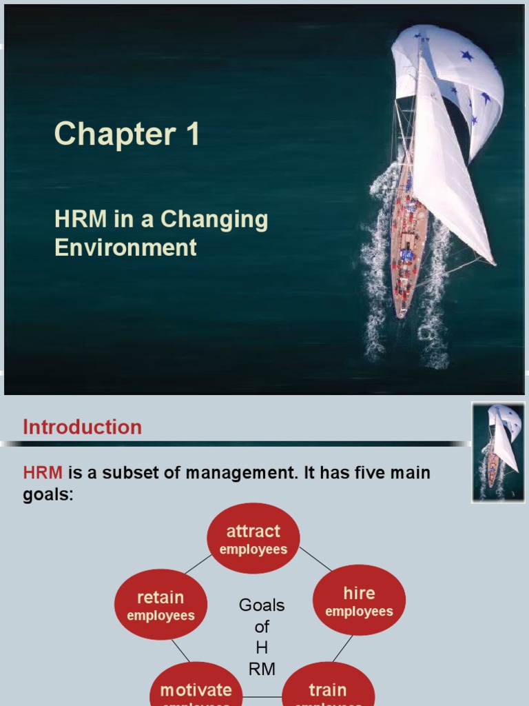 Human Resources Slides Chapter 1 | PDF | Human Resource Management ...