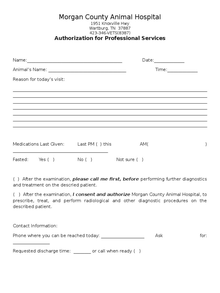 Drop Off Form | PDF
