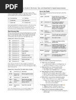 Aseprite Quick Reference - Cheat Sheet | PDF | Computing