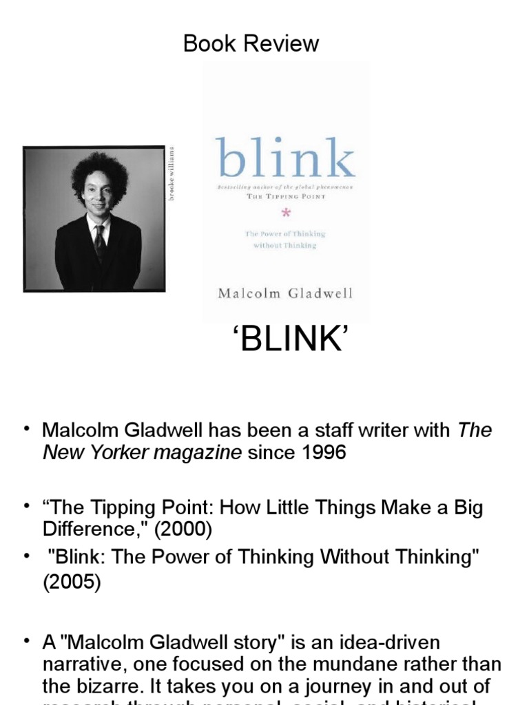 Blink Review | PDF | Decision Making | Thought