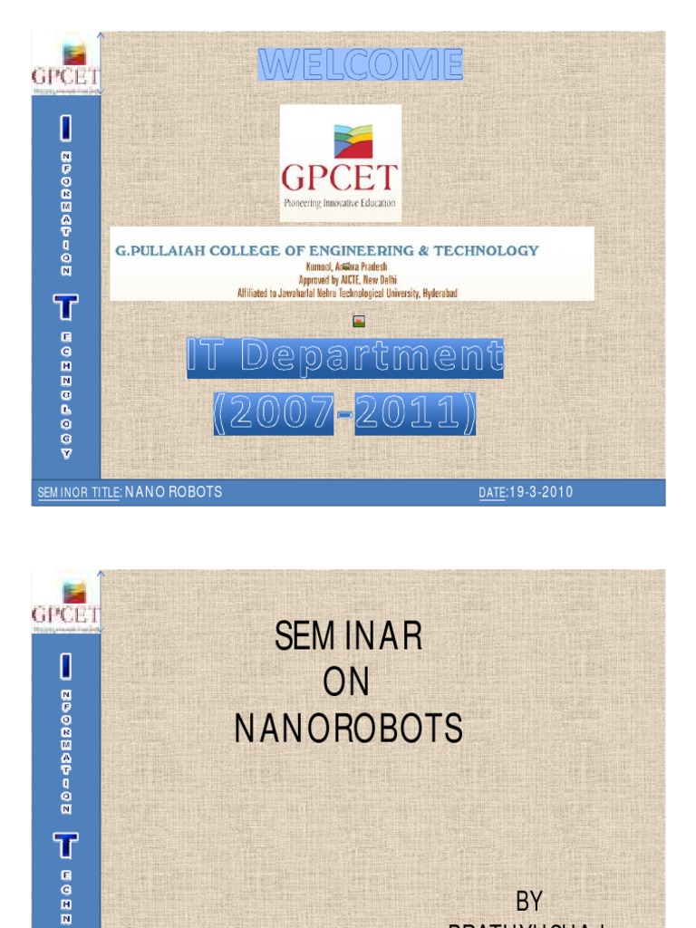 Nano Robots 2 | PDF | Nanomedicine | Nanotechnology