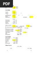 Staircase Load Calculation Details | PDF | Stairs | Structural Engineering