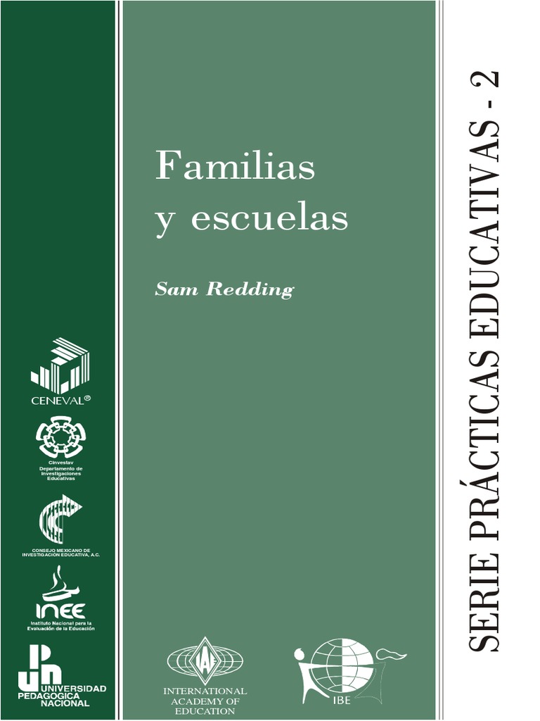 Familia y Escuela. Sam Redding | PDF | Aprendizaje | Maestros