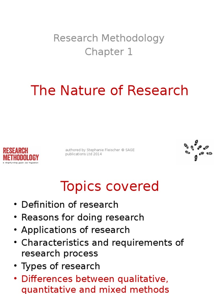 Ch01 The Nature of Research | PDF | Qualitative Research | Quantitative ...