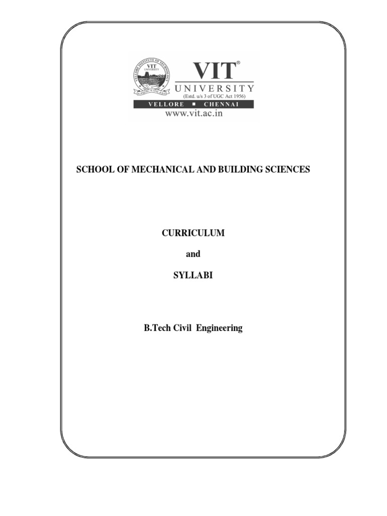 B. Tech. Civil Engineering | PDF | Surveying | Fluid Dynamics