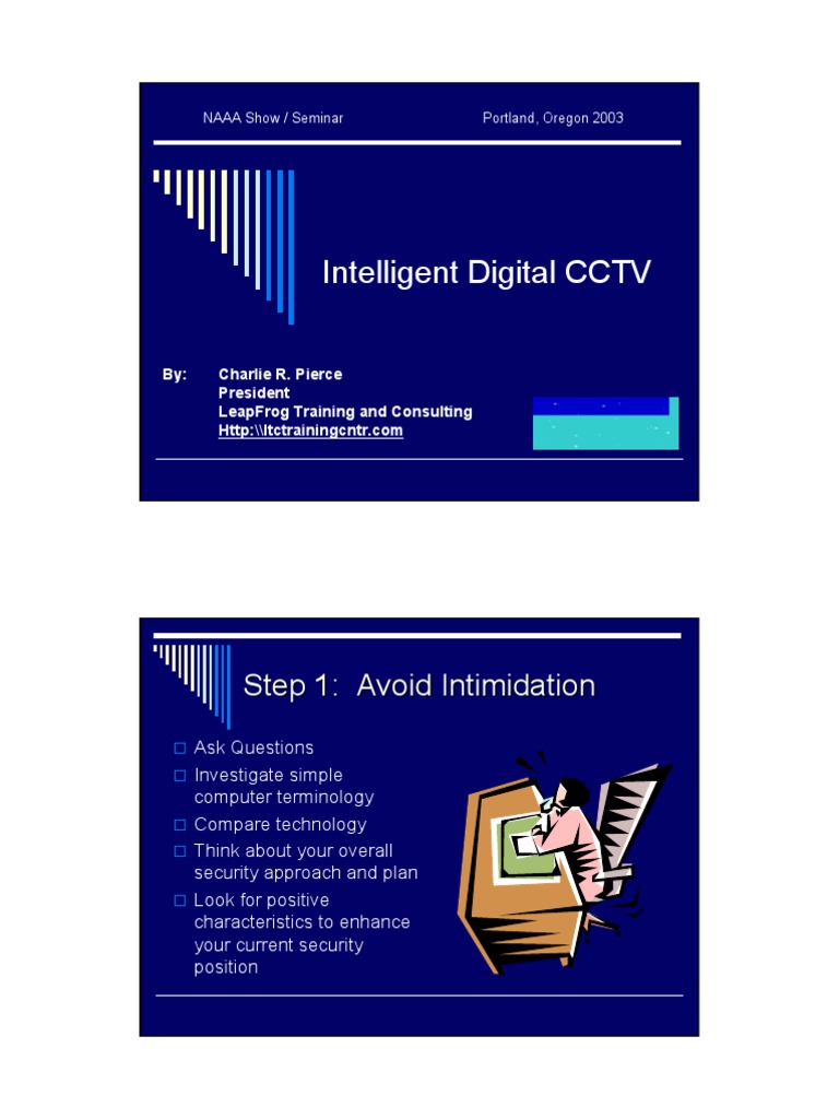 Intelligent Digital CCTV Overview | PDF | Data Compression | Closed ...
