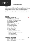 Doctrinal Methods of Legal Research | PDF | Jurisprudence | Precedent