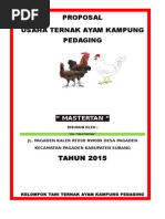 PROPOSAL USAHA AYAM PEDAGING Docx | PDF