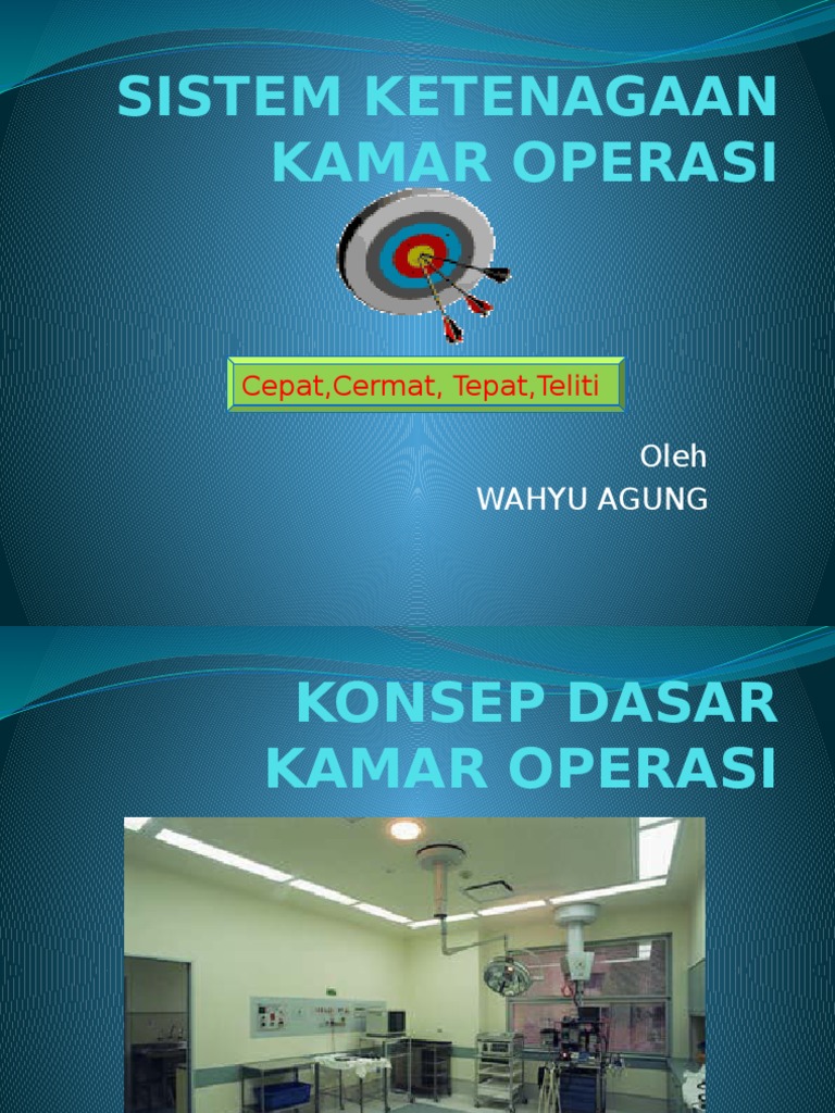 Sistem Ketenagaan Kamar Operasi | PDF