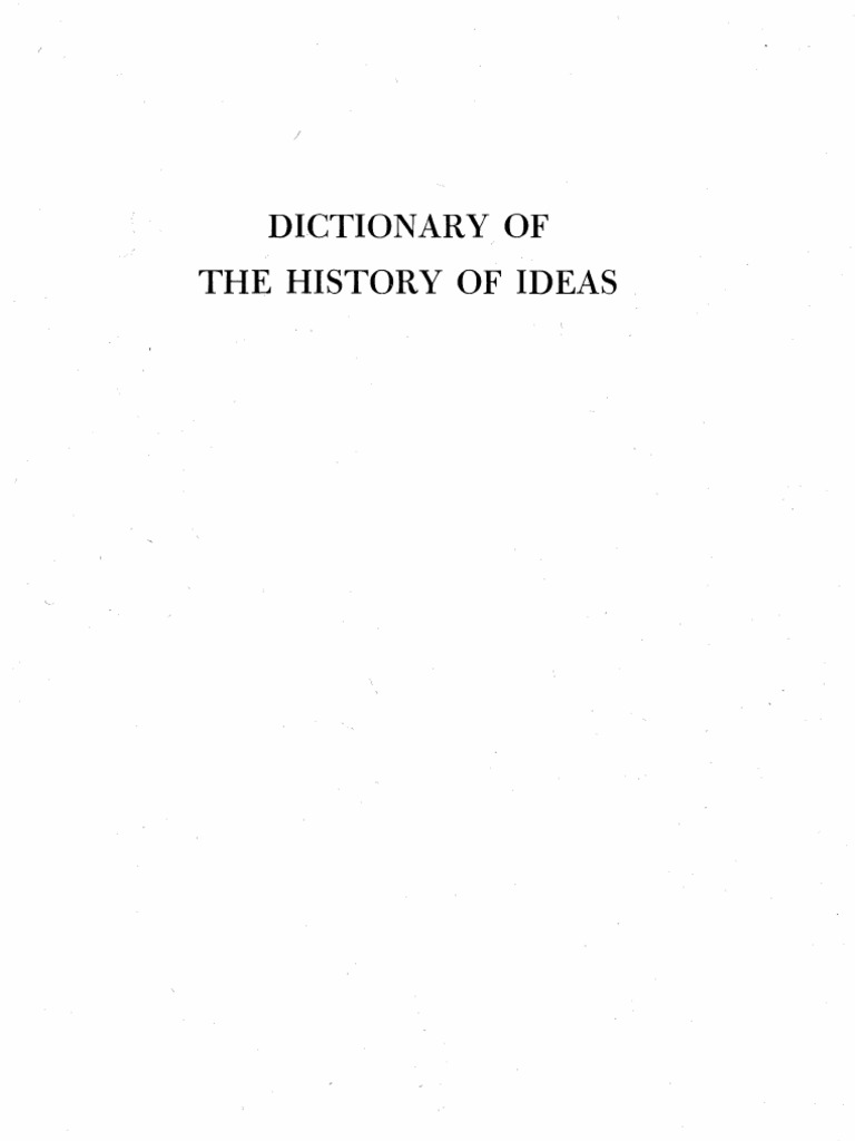 Dictionary of The History of Ideas Crisis | PDF | Karl Marx | Business ...