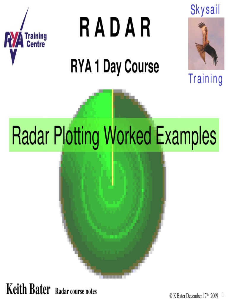 Radar Plotting Worked Examples Exercises | PDF | Radar | Nature