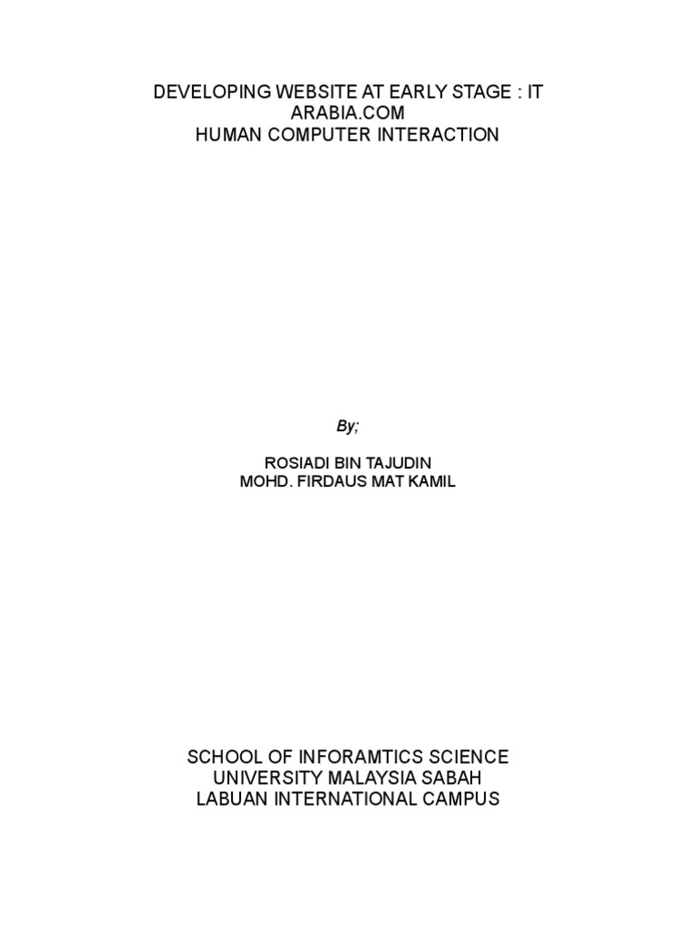 An Overview of Developing A Website | PDF | Websites | World Wide Web