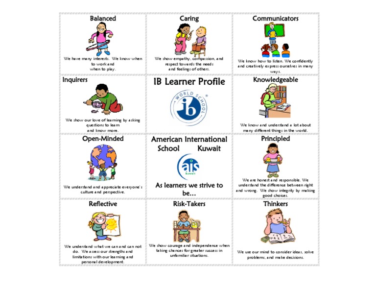 Risk Taker Ib Learner Profile