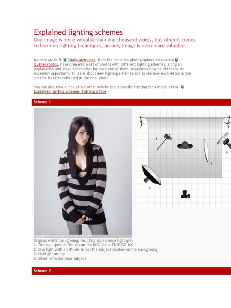 (Tutorial) Explained Lighting Scheme 02 | PDF | Teaching Methods ...