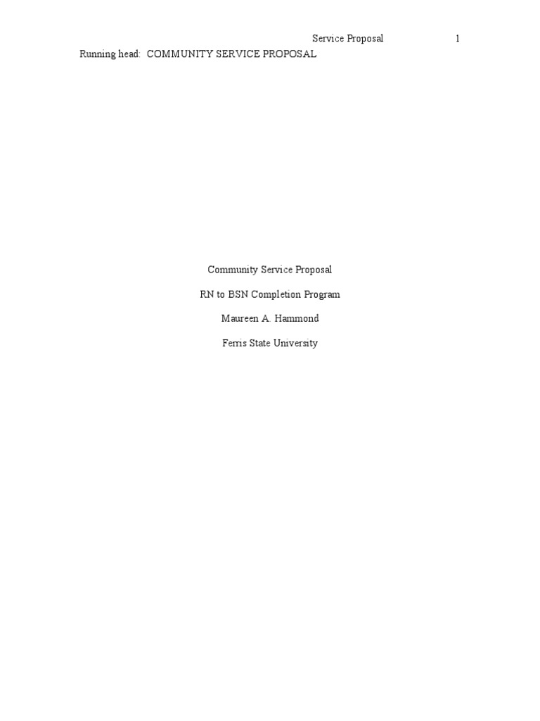 Ski Patrol Community Service Proposal | PDF | Health Care | Cognition