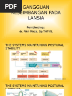Gans Sensory Organization Performance (SOP) Test | PDF | Vertigo ...