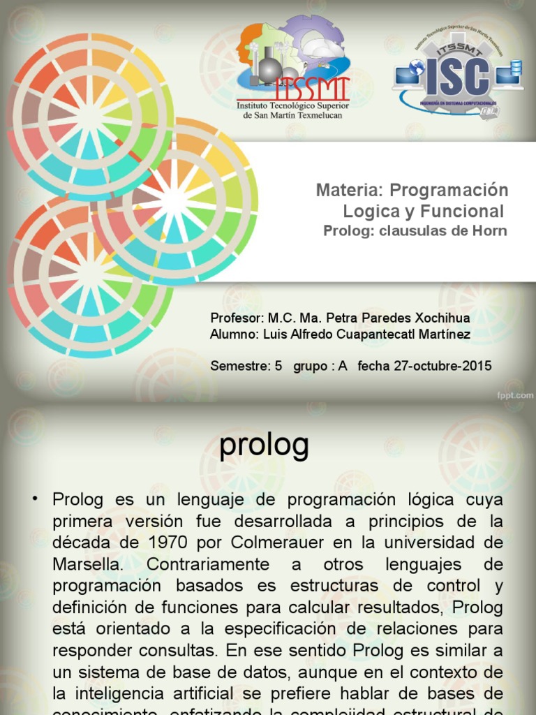 Introducción a Prolog y Cláusulas de Horn | PDF | Lógica matemática ...