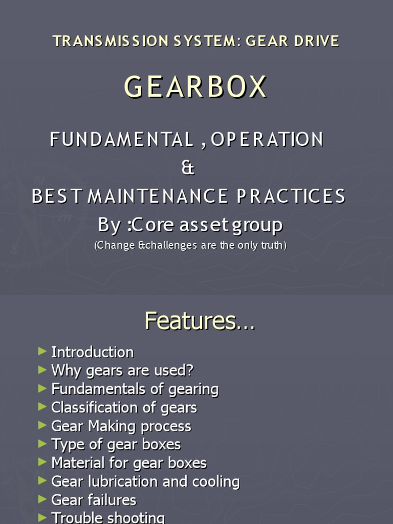 Transmission System of Gear Box | PDF | Gear | Steel