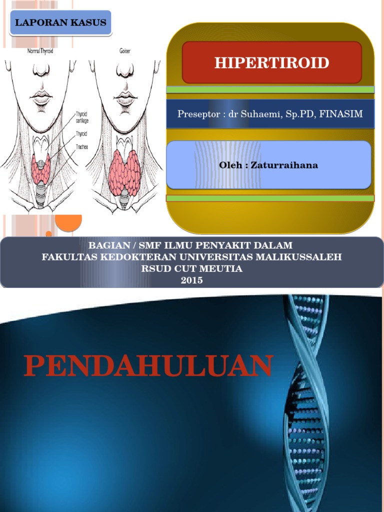 Laporan Kasus Hipertiroid | PDF