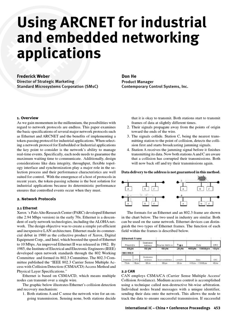 Arcnet 2 | PDF | Ethernet | Communications Protocols