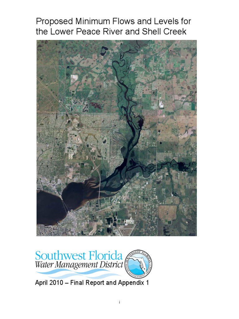 Lower Peace River and Shell Creek Final | PDF | Water Quality | Percentile