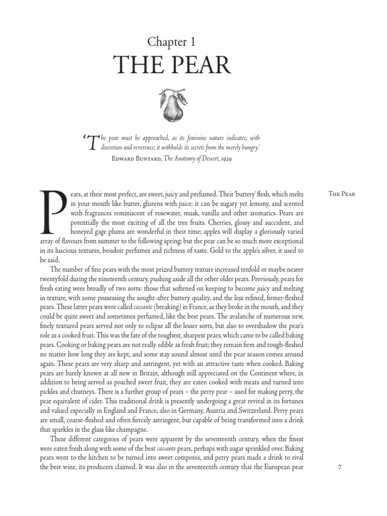 The Fascinating World of Pears | PDF | Pear | Grafting