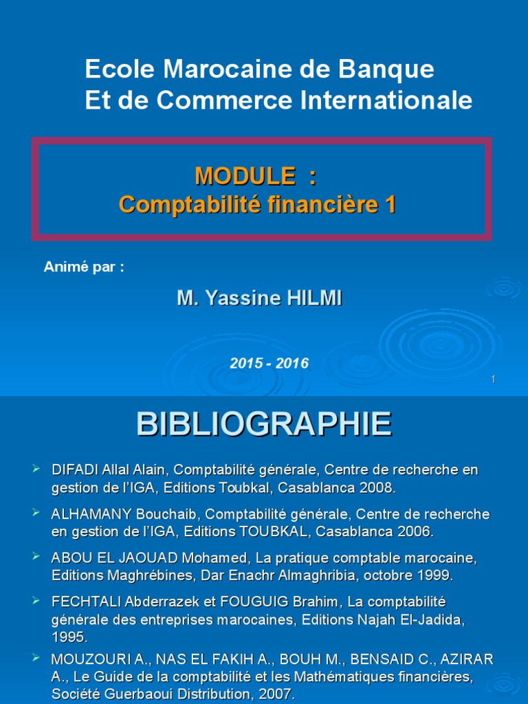 Bilan Et CPC Cours | Bilan comptable | Capitaux propres | Essai gratuit ...