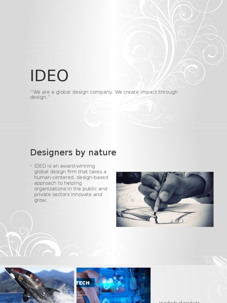 Global Design Innovation by IDEO | PDF