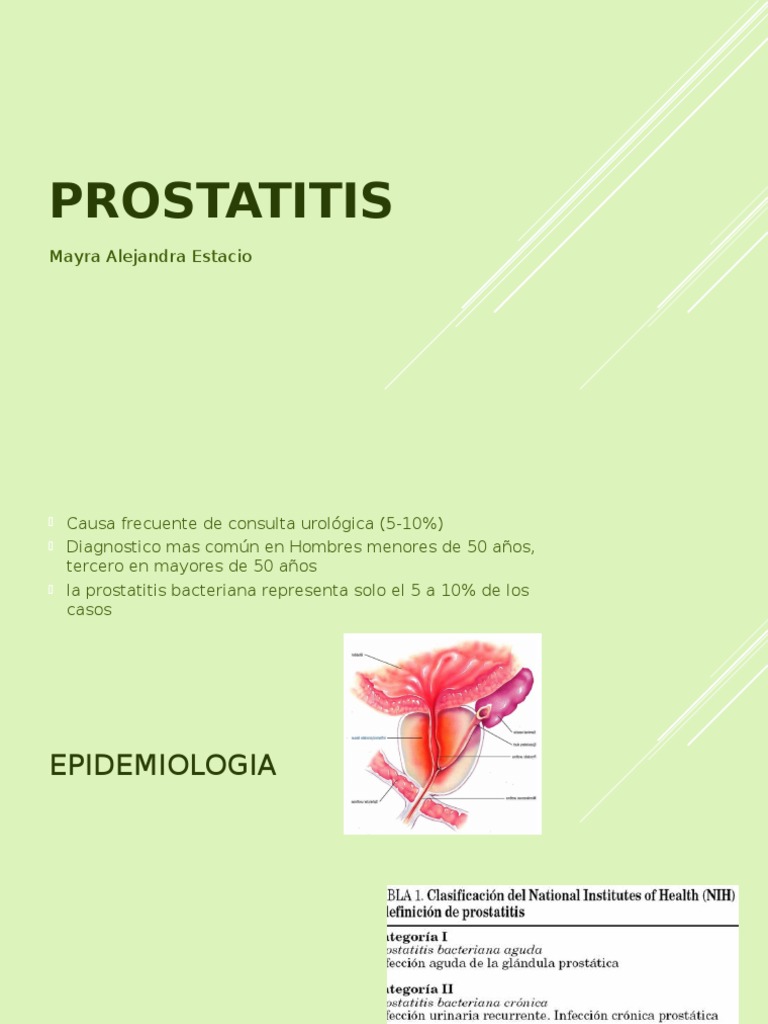 Prostatitis | Especialidades Medicas | Enfermedades y trastornos