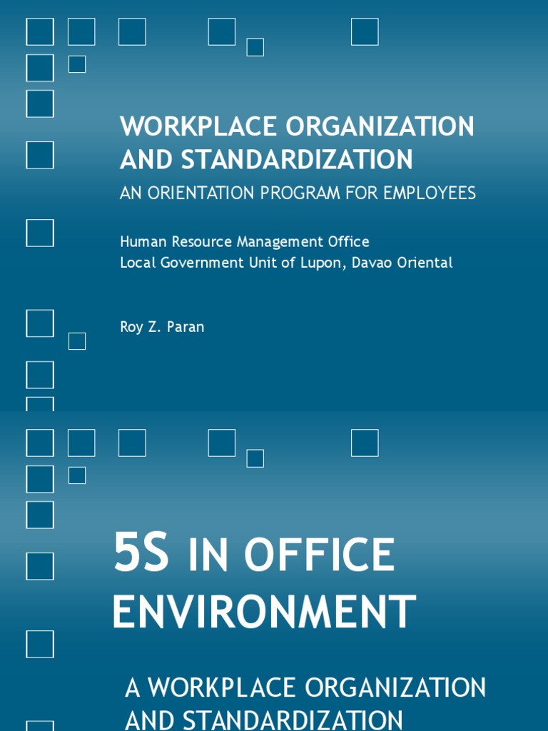5S: Workplace Organization and Standardization | PDF | Business