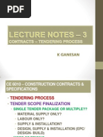 Estimating and Tendering Notes | PDF | Procurement | Labour Economics